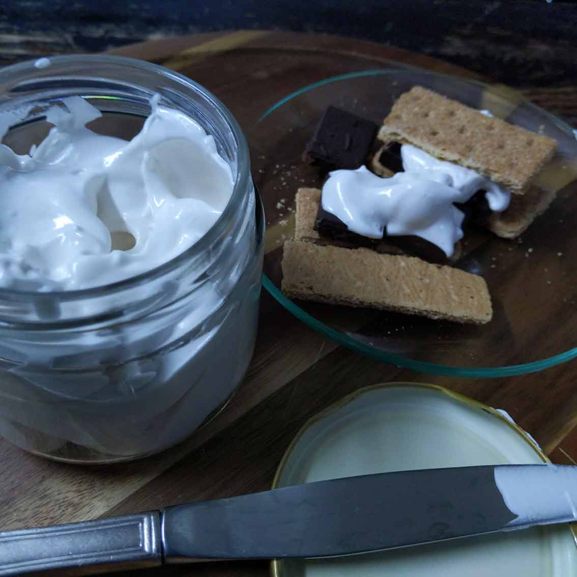 Marshmallow Cream – The Hungry Physicist